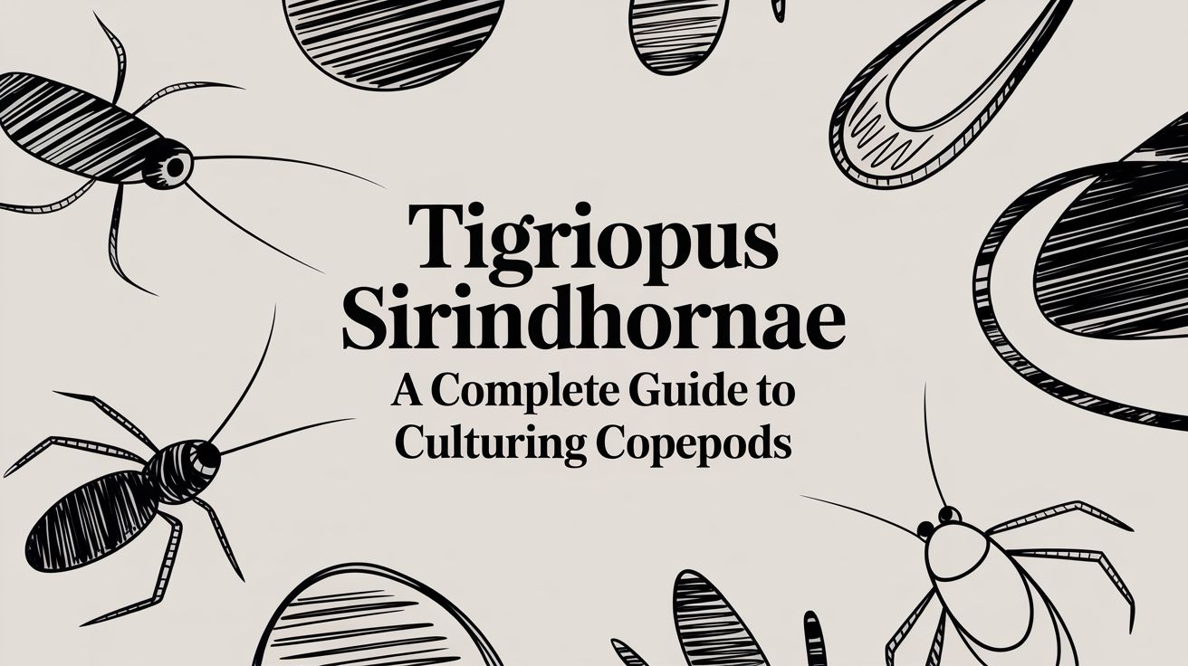 Tigriopus Sirindhornae a Complete Guide to Culturing Copepods – PodDrop